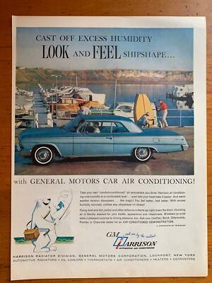 Vintage 1940s Harrison Car Air-Conditioning Print Ad | eBay