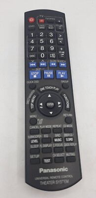Panasonic Universal Remote Control For Home Theater System | Wireless ...