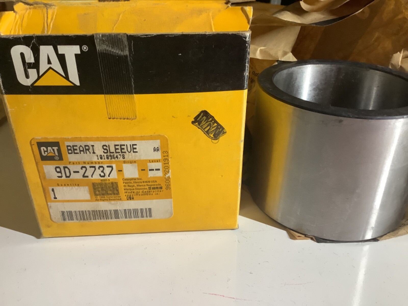 New Genuine CAT Caterpillar 9D-2737 9D2737 Bearing Sleeve | eBay UK