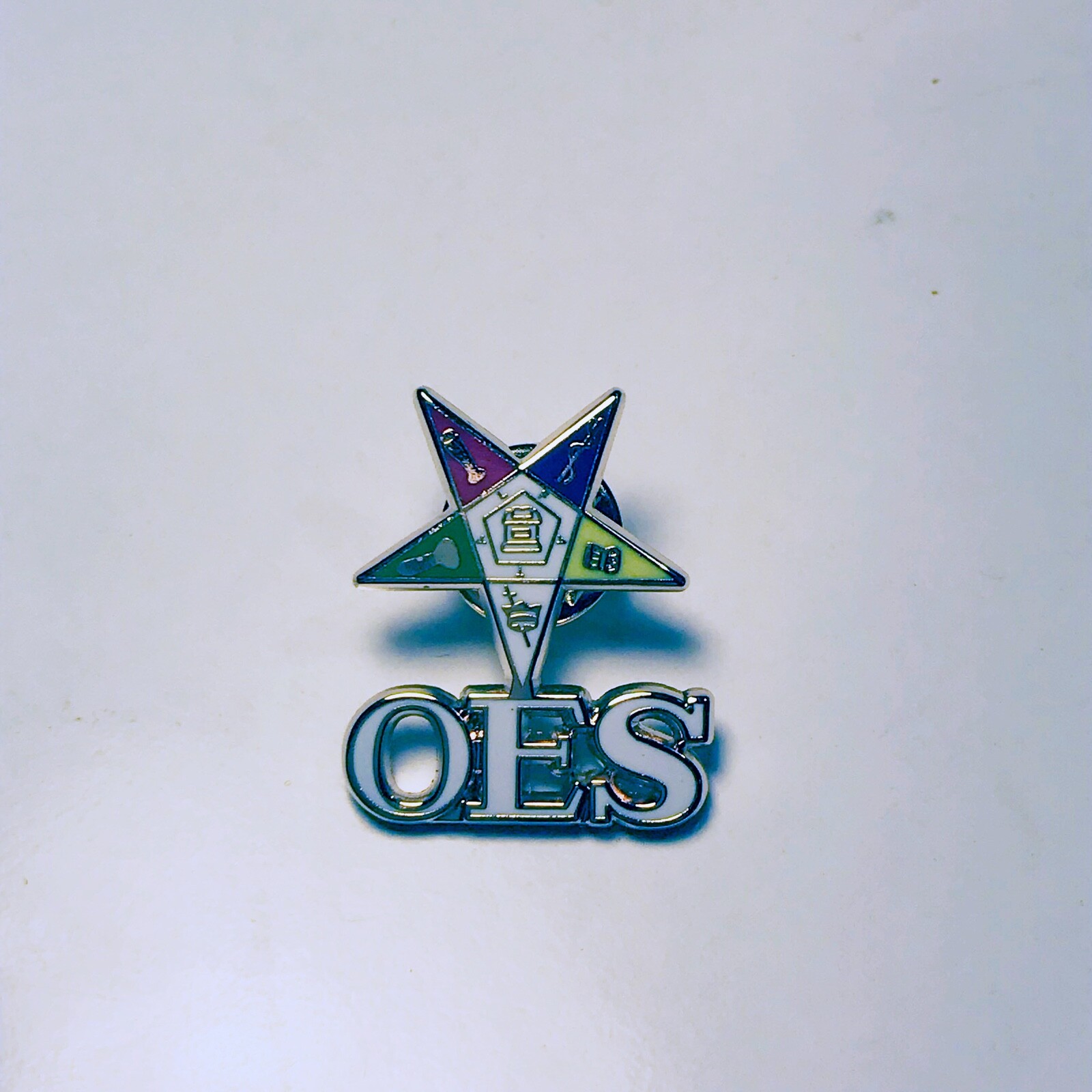 Order of the Eastern Star OES Symbol Lapel Pin-New! | eBay