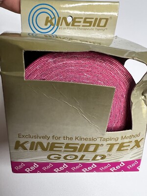 kinesio-tex gold red 2x16 With dr.Kenzo Kase signature | eBay