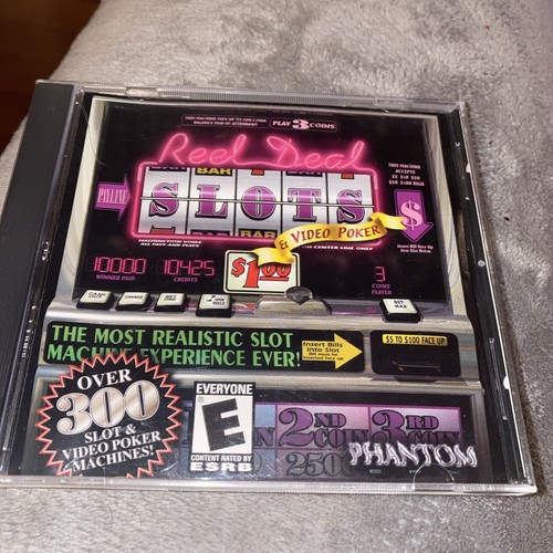 Reel Deal Slots & Video Poker PC Computer Phantom EFX CD Game COMPLETE ...