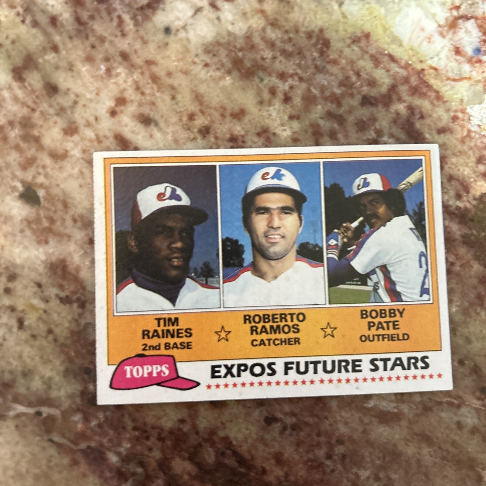 1981 Topps - Future Stars #479 Bobby Ramos, Bob Pate, Tim Raines (RC ...