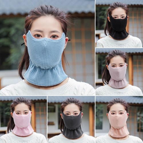 Winter Warm Mouth Cover Cold-proof Outdoor Mask Daily Face Mask Women ...