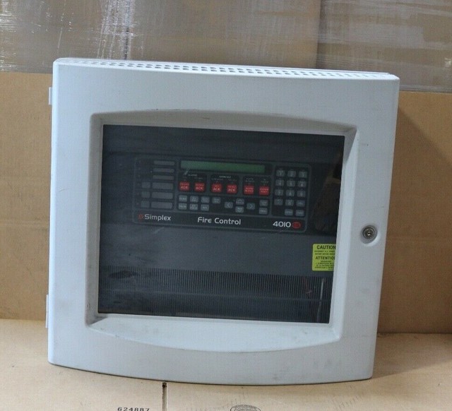 Simplex 4010es Fire Alarm Control Unit 120v Red 4010-9401 for sale ...