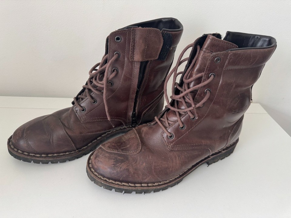TCX HERO motorcycle boots size UK 9.5 EU 44 | eBay UK