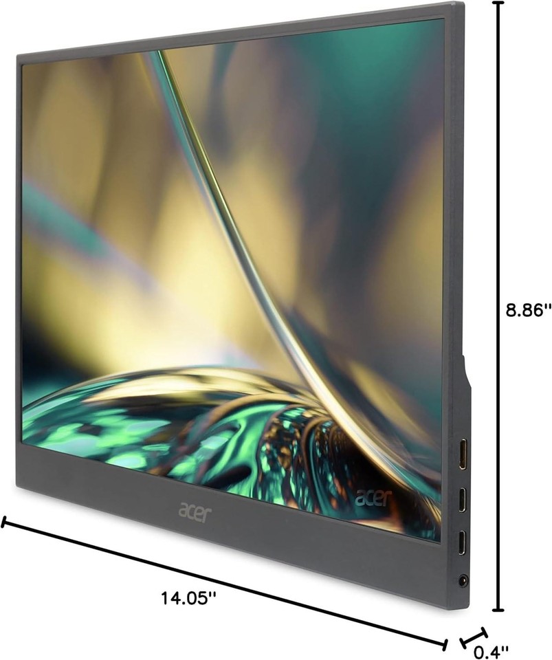 Acer Portable Monitor 15.6" Full HD IPS 1920x1080 60Hz 5ms 300Nit Good ...