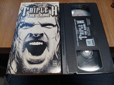 WWF / WWE Triple H The Game VHS Tape 2002 Hunter Hearst Helmsley ...