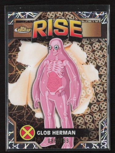 2025 Topps Finest Marvel X-Men #26 Glob Herman Lazer /199 Refractor | eBay