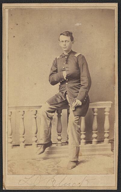 Captain Thomas J. Elrick of Co. D, 6th Iowa Infantry Regiment in ...