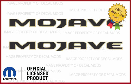 2018 - 2022 Jeep Gladiator MOJAVE hood decals stickers graphics JT ...