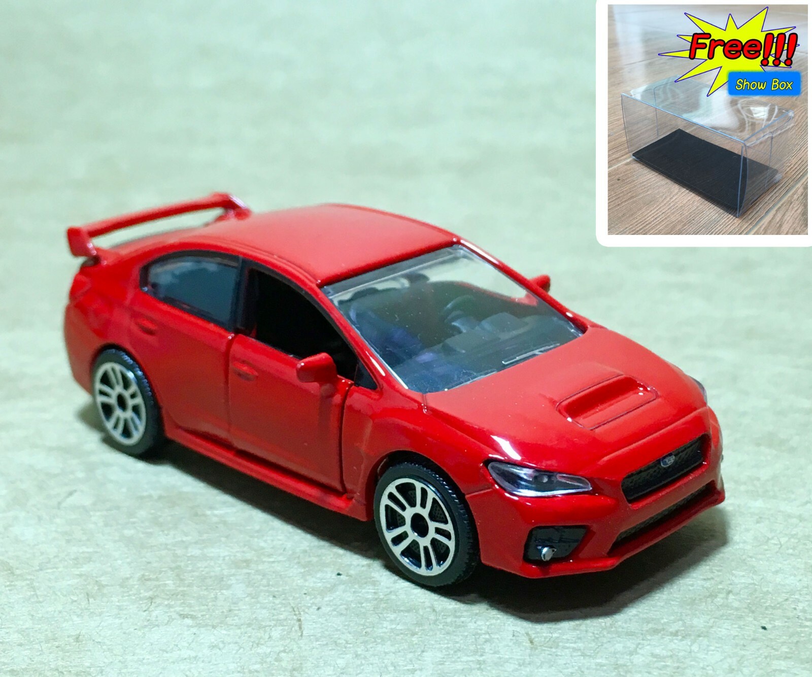 Majorette Subaru WRX STI Red - Wheels D5S 1:58 (3 inches) 275D no ...