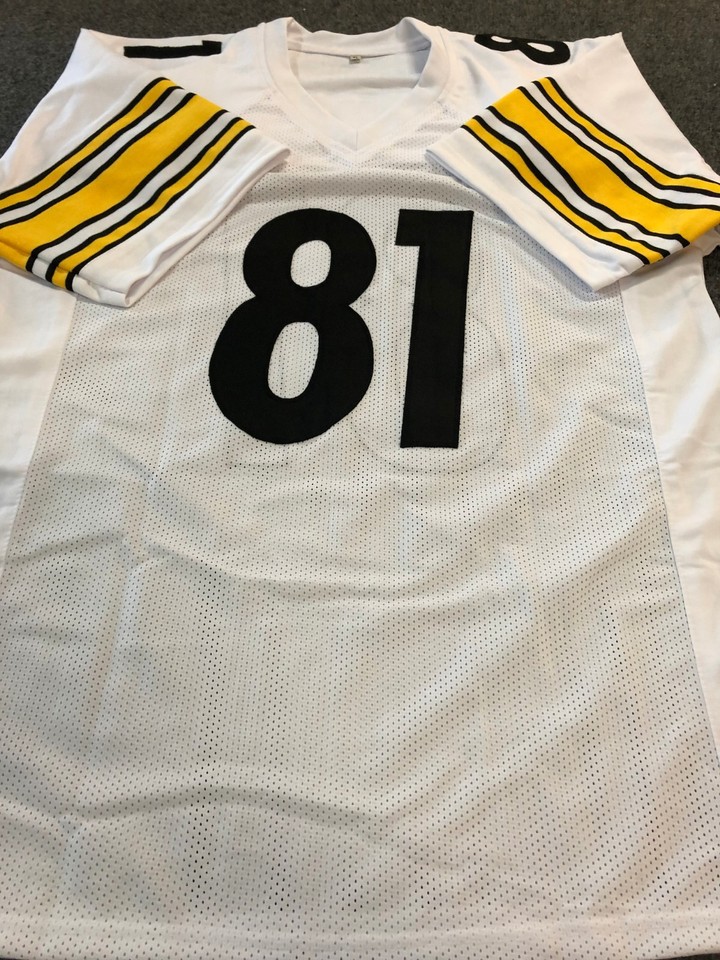PITTSBURGH STEELERS JESSE JAMES AUTOGRAPHED SIGNED INSCRIBED JERSEY JSA ...