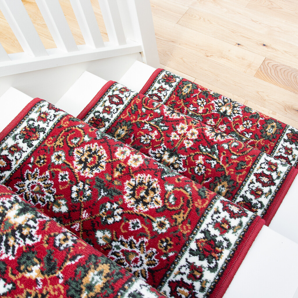 Black And Red Damask Border
