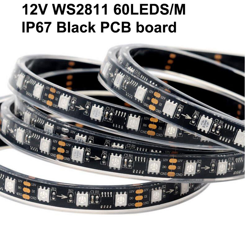 5M WS2811 5050 150/300 LED Strip Light RGB Dream Color Pixel ...