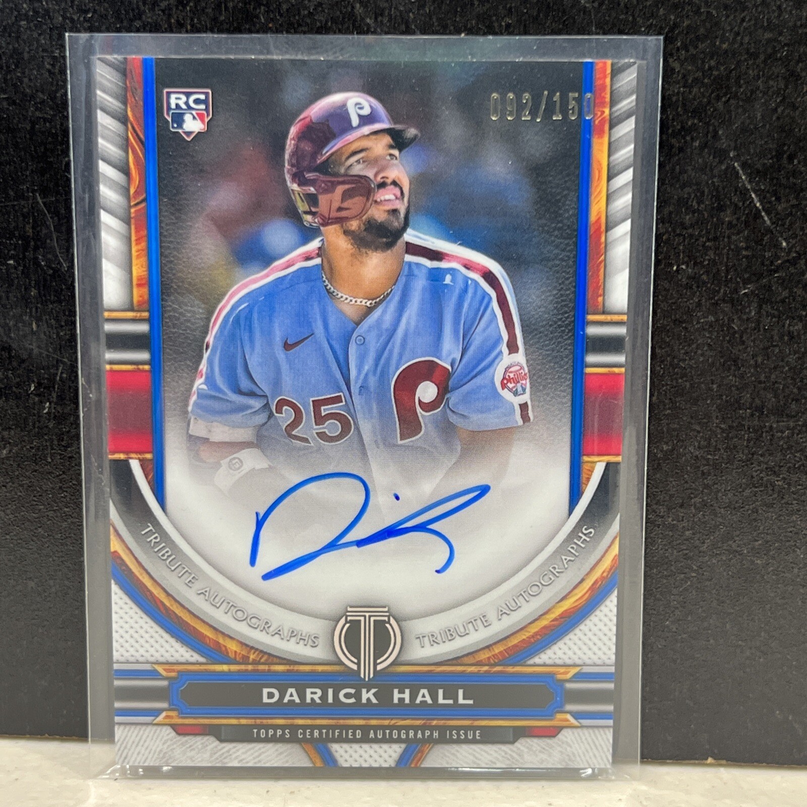 Topps Tribute Darick Hall Autograph 92/150 | eBay