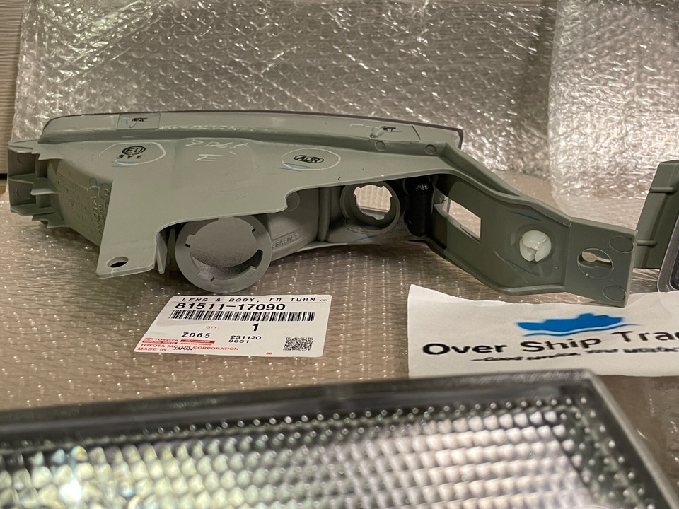 Toyota Genuine MR2 SW20 Front Clear Turn Signal Light Lamp Lens Left ...