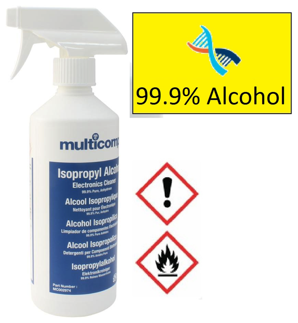 Multicomp IPA Electronic Circuit PCB Cleaner 475 Ml Isopropyl Alcohol ...