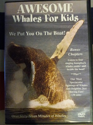 Awesome Whales For Kids DVD BE-4 | eBay