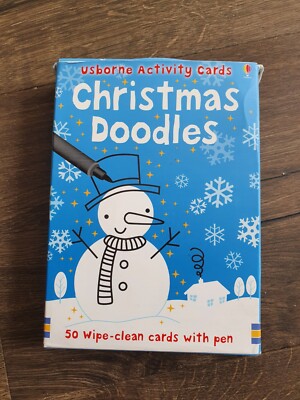 Usborne Christmas Doodles (Usborne Activity Cards). | eBay UK