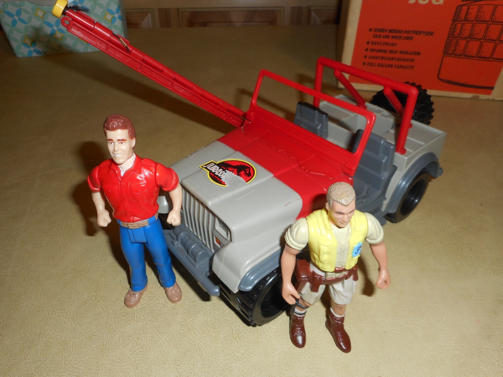 Kenner Jurassic Park Bush Devil Tracker Jeep vehicle, near complete | eBay