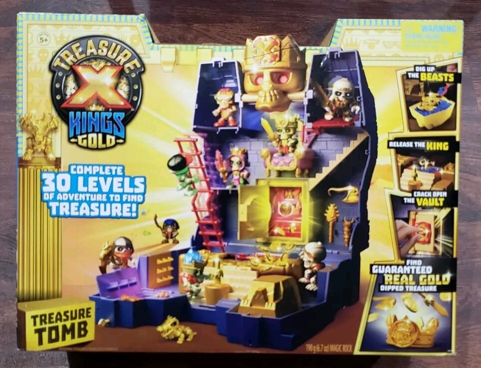 Treasure X King's Gold Treasure Tomb 30 Levels of Adventure & Find Real ...