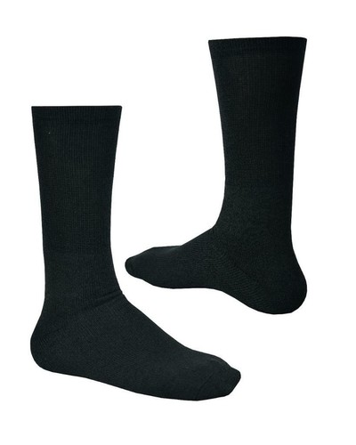 CUIRCON- Knitted Nomex Fire proof Auto Racing Black Sock | eBay