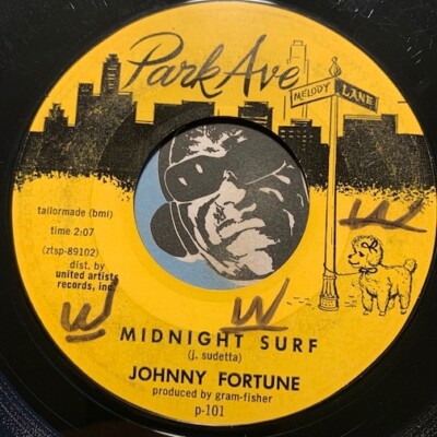JOHNNY FORTUNE Surf 45 Park Ave #101 Midnight Surf b/w Soul Surfer | eBay