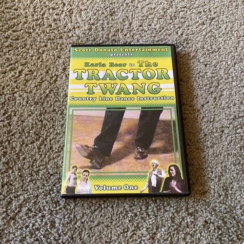 KARLA BEAR IN THE TRACTOR TWANG DVD ~ COUNTRY LINE DANCE INSTRUCTION ...