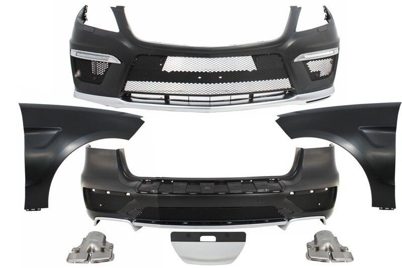 ML63 Body Kit Bumper ML550 ML350 ML Mesh DRL New 2012 2013 2014 2015 | eBay