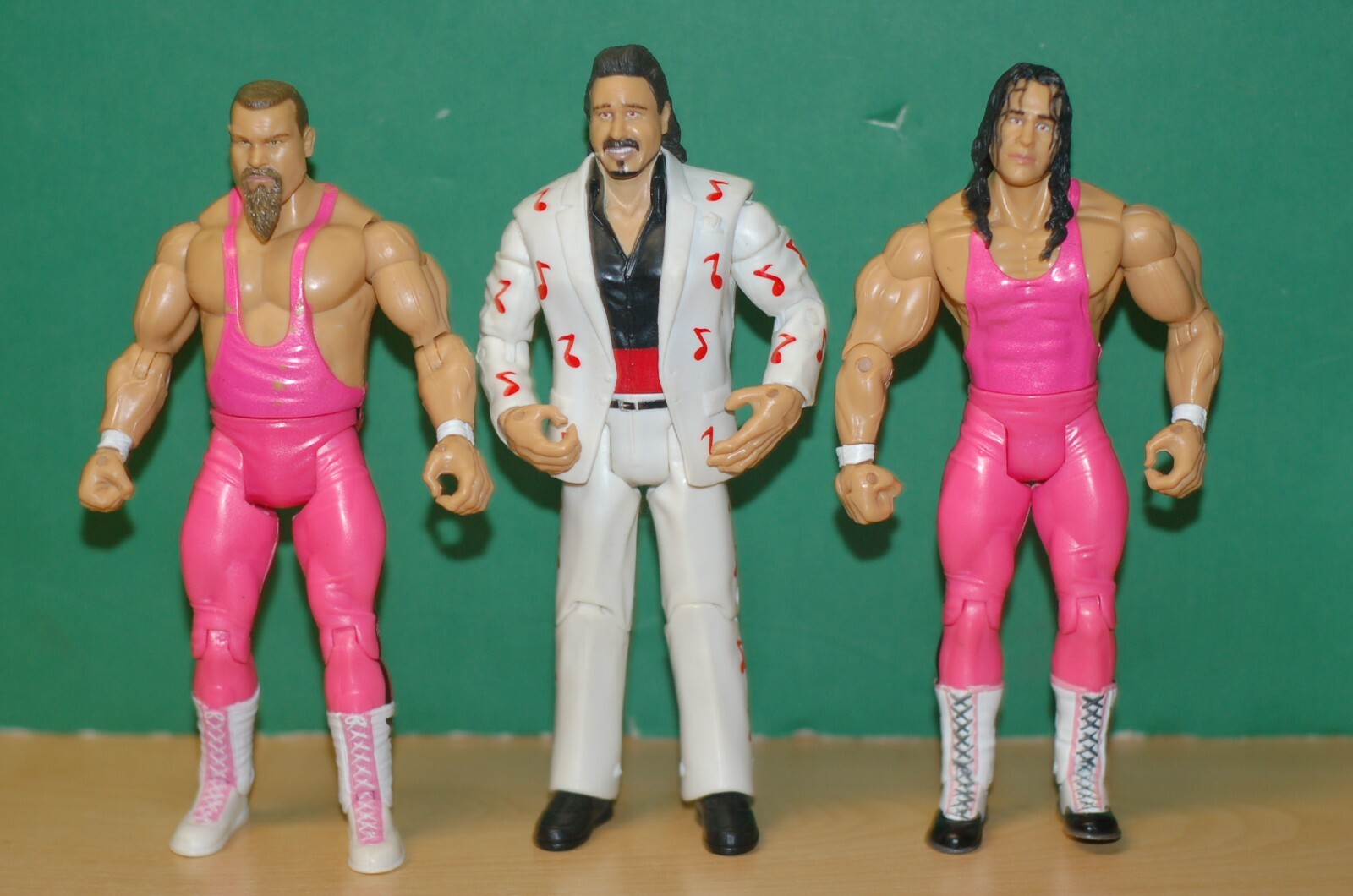 WWE WWF Bret Hart Foundation Anvil Classic Superstars wrestling figure ...
