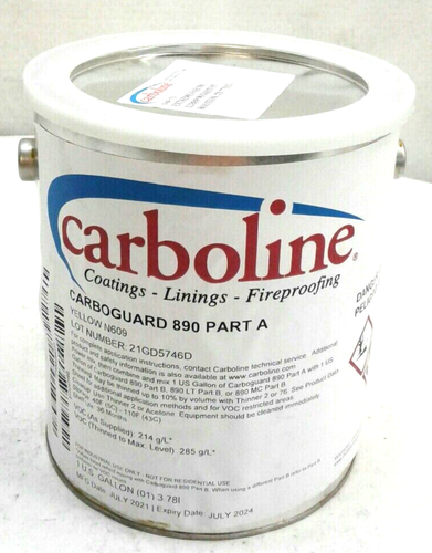 Carboline Coatings Carboguard 890 Part A Yellow N609 1 Gallon | eBay