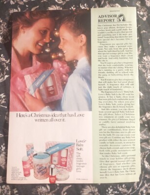 1982 print ad-Christmas Ideas-Love's Baby Soft-Fragrances Teenage Girls ...
