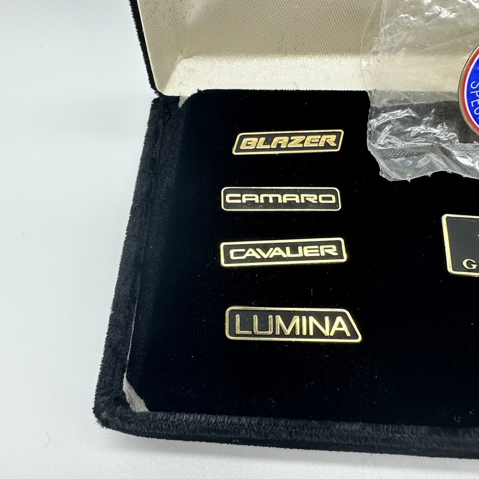 Chevrolet Set Of 10 Promotional Lapel Pins Hat Pins Line Up Plus ...