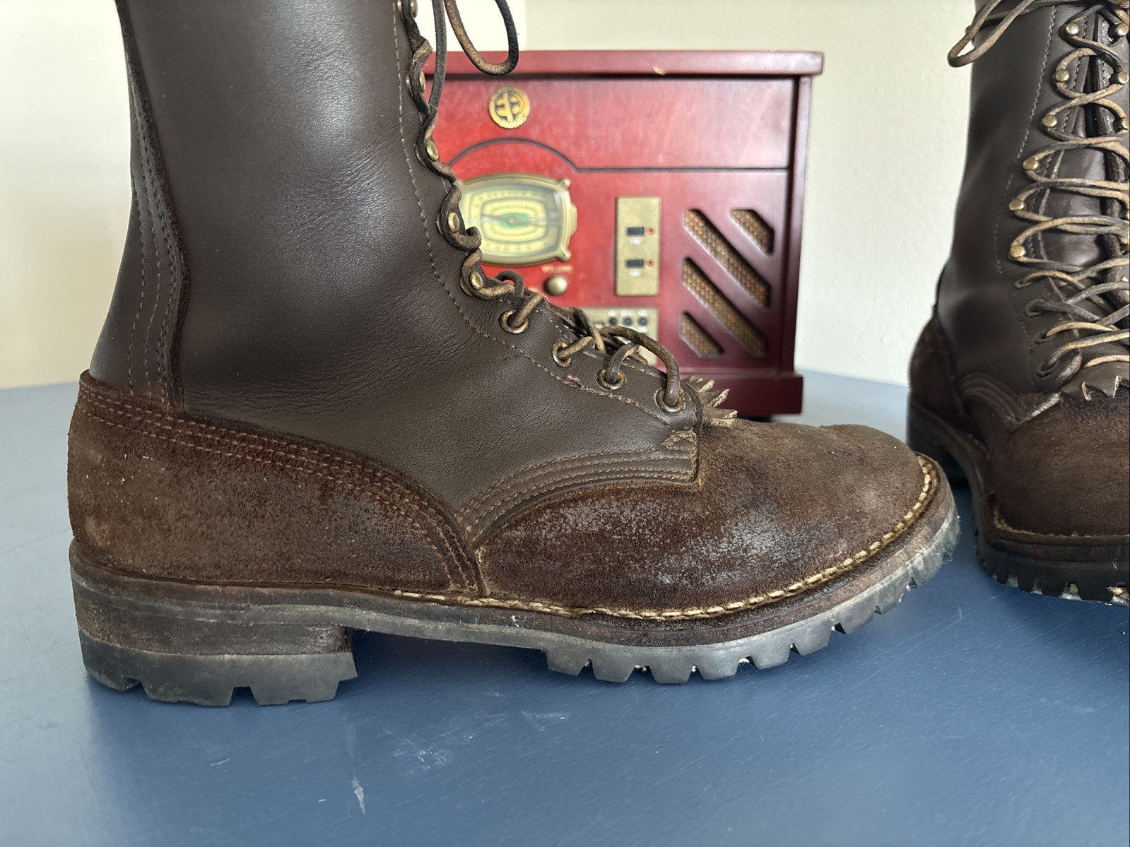 Nicks Boots Builder Pro - 10” Height - Size 12B (Brannock 12.5B ...