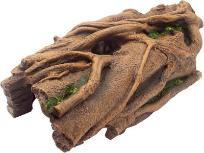Lizard Snake or Reptile Hide, Large Hollow Log Snake Hideout for Ball ...