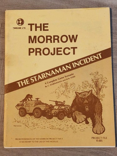 Vtg 1980s The Morrow Project Adventure Modules R001-R010 Plus TM 1-1 ...