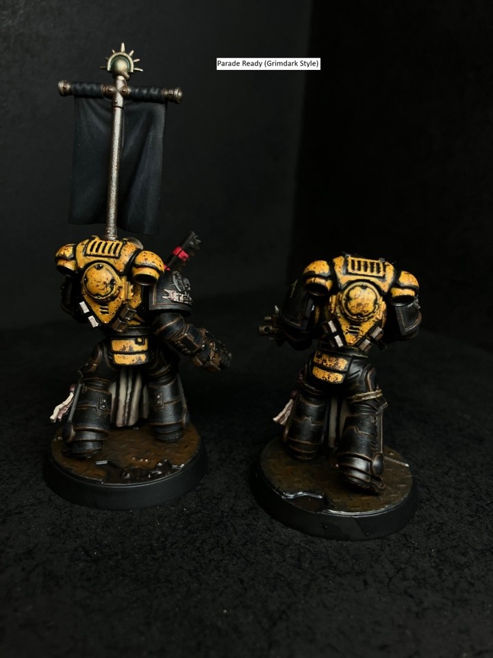 Warhammer 40K Death Guard Blightlord Terminators Pro Painted Commission ...