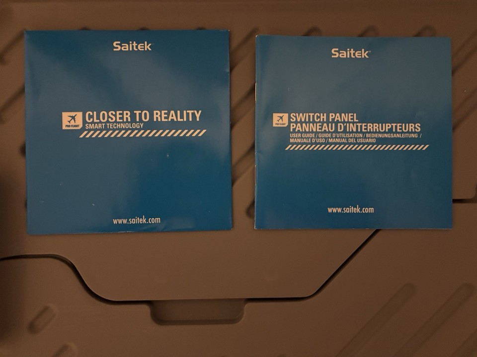 Saitek Switch Panel for PC Flight Simulation | eBay