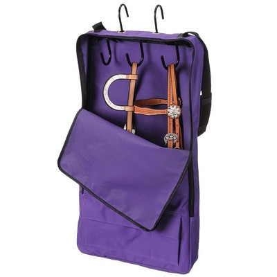 92JT Tough 1 Nylon 2 Pockets Quick Grip Bridle Halter Prong Tack Rack ...