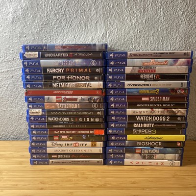 HUGE Collection of Playstation 4 PS4 Games: Lot of 35 Games Untested | eBay