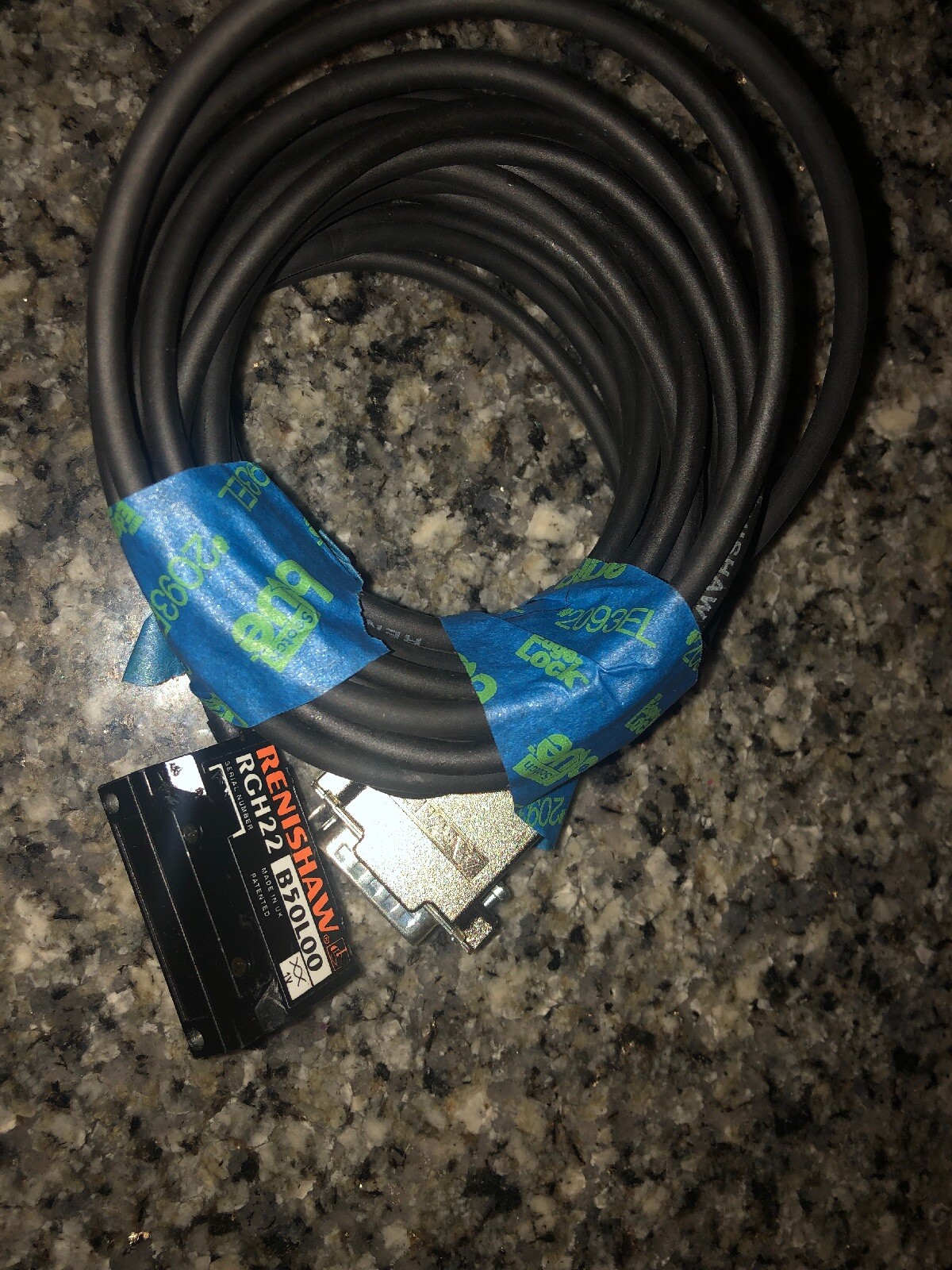 Renishaw RGH22 B50L00 Cable DB15 Linear Encoder From Sheffield CMM 16 ...