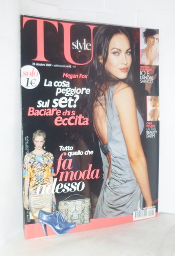 Tu Style - N.42 - 20 October 2009 - Megan Fox - Magazine IN Mint ...