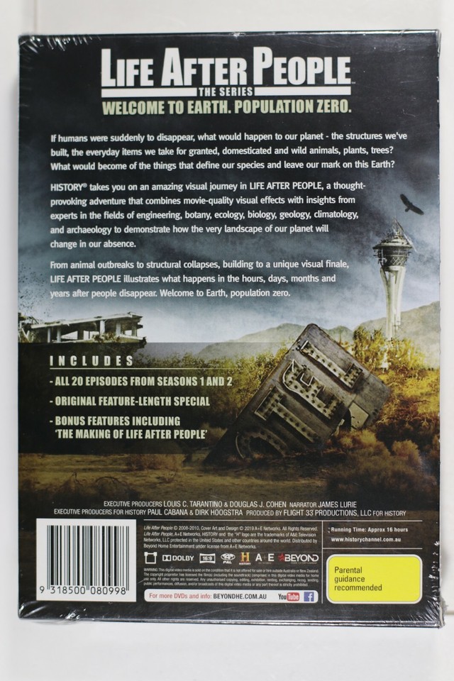 Life After People: Series - The Complete Collection Welcome To Earth ...