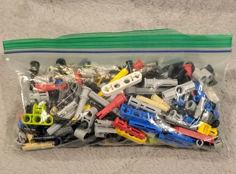 LEGO Technic Bulk Lot of 250 Small Pieces Pins Pegs Axles Connectors | eBay