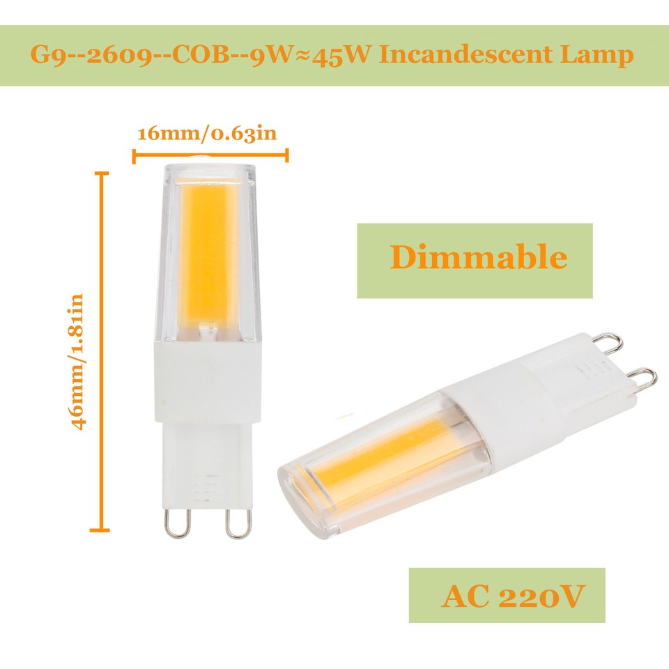 Mini G4 G9 E14 LED Light Capsule Bulb 12V 220V Replace Halogen Lamp ...