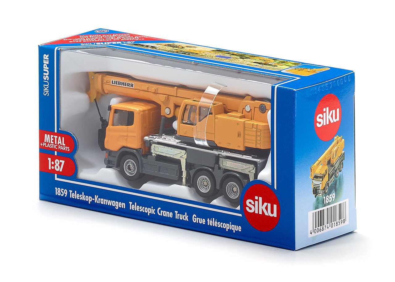 Siku 1859 Telescopic Crane Truck 1:87 scale Liebherr Crane Cranes ...