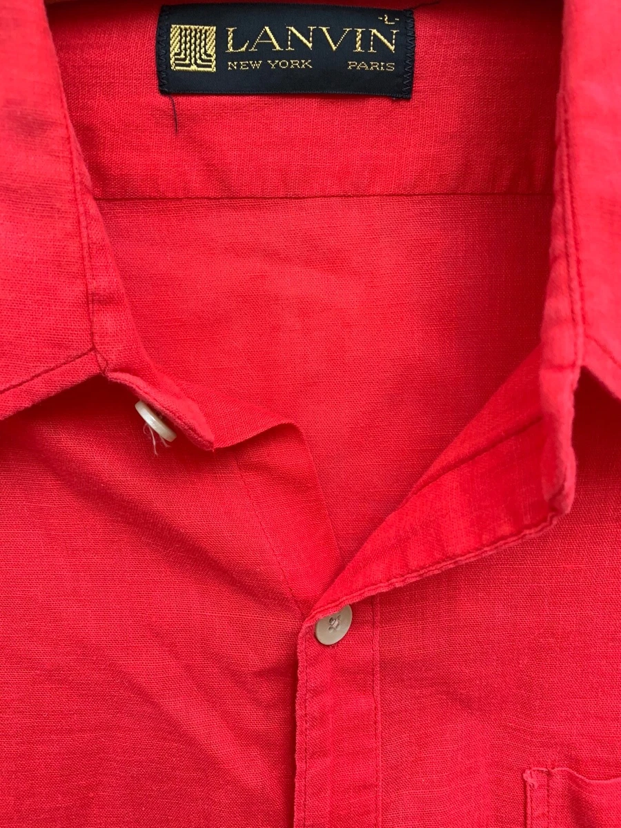 Lanvin Red Blouse