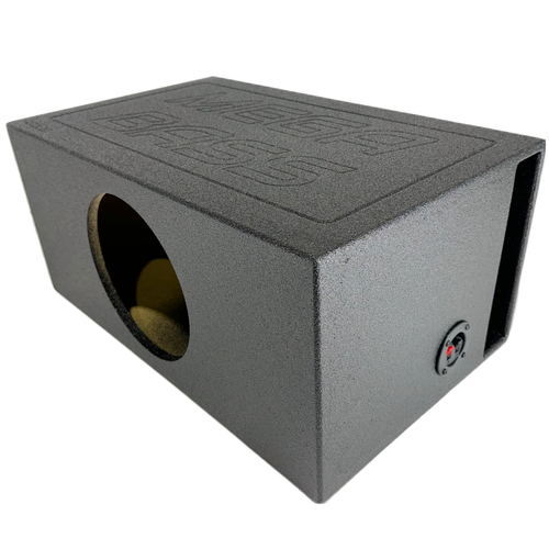 Single 10" Mega Bass Series Vented Subwoofer Box Ported | eBay