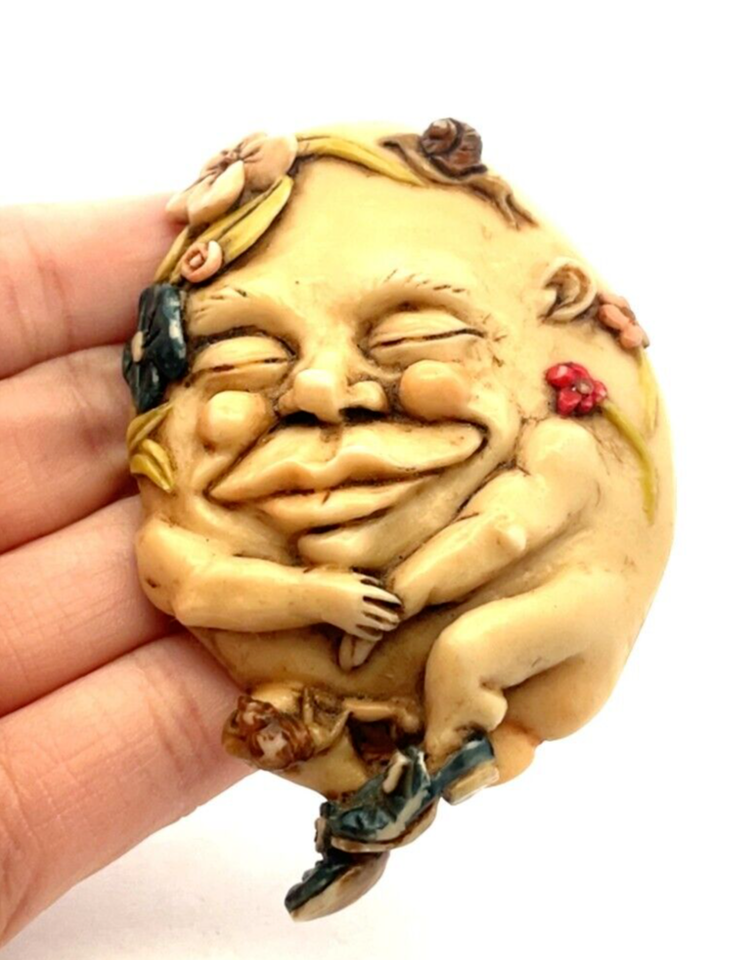 Vintage Humpty Dumpty Belt buckle painted 3" 1.8" base metal | eBay